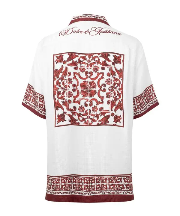 Dolce & Gabbana Camp Collar Shirt
