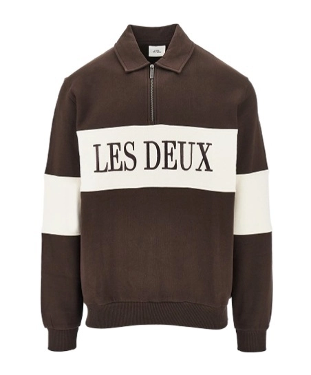 LES DEUX Long-sleeve Sweatshirt - Black