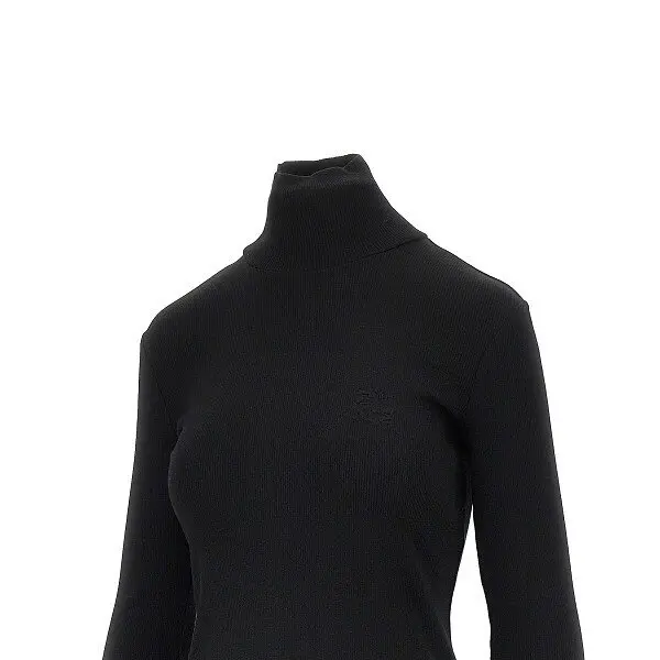 Max Mara Wool Jersey Polo-neck Sweater