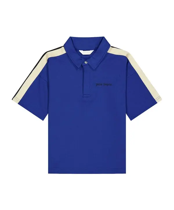 Palm Angels Short-sleeved Logo - Blue