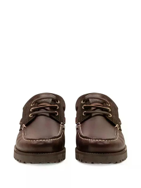 Barbour Re-engineered Deck Leather Boat Shoes