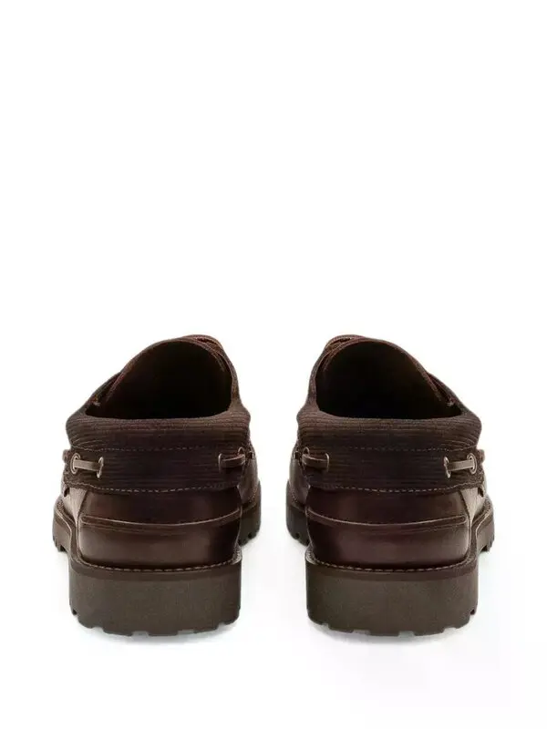 Barbour Re-engineered Deck Leather Boat Shoes