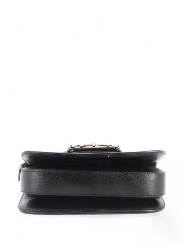 Gucci Horsebit 1955 Gg Denim Small Shoulder Bag