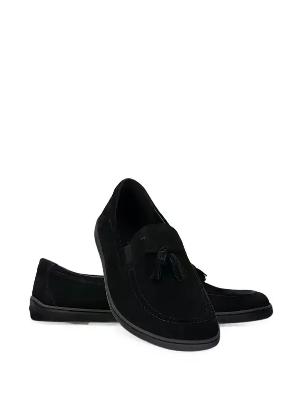Be Lenka Suede Tassel Detail Loafers