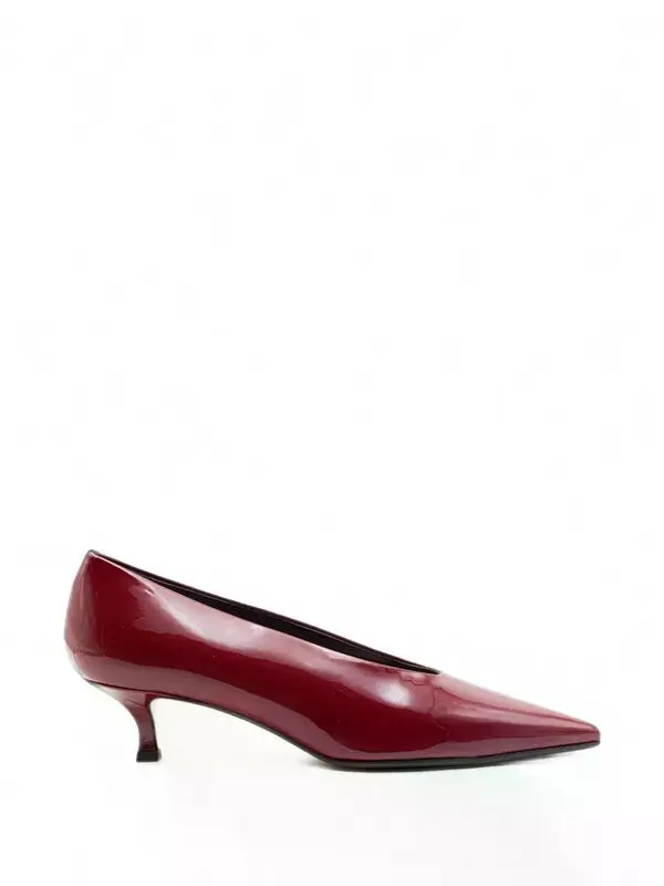 CHANTAL Patent Leather Pumps - Red