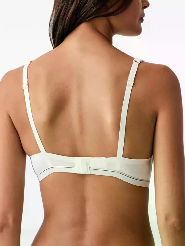 Emporio Armani Logo-underband Triangle Bra
