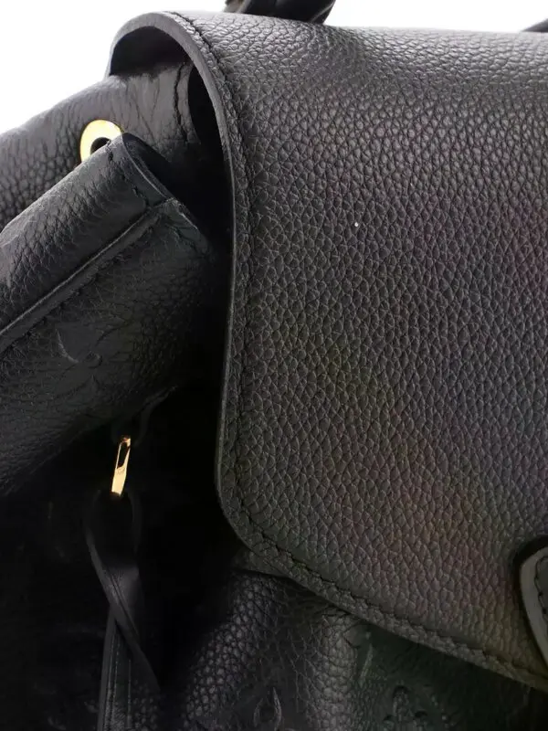 LOUIS VUITTON Montsouris Nm Monogram Empreinte Leather Pm Backpack