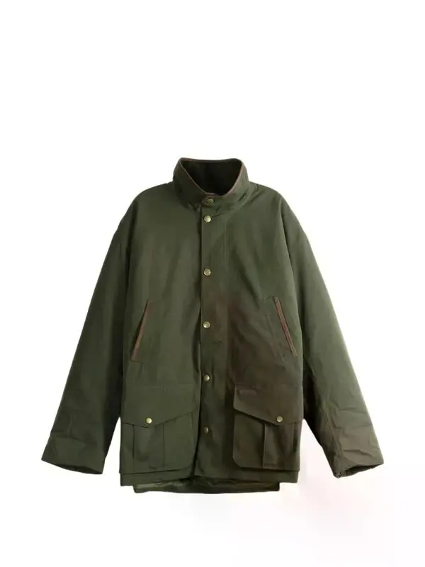Barbour Bromfield High-neck Press-stud Jacket - Green