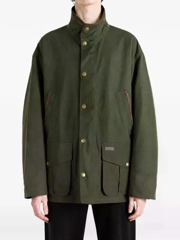 Barbour Bromfield High-neck Press-stud Jacket