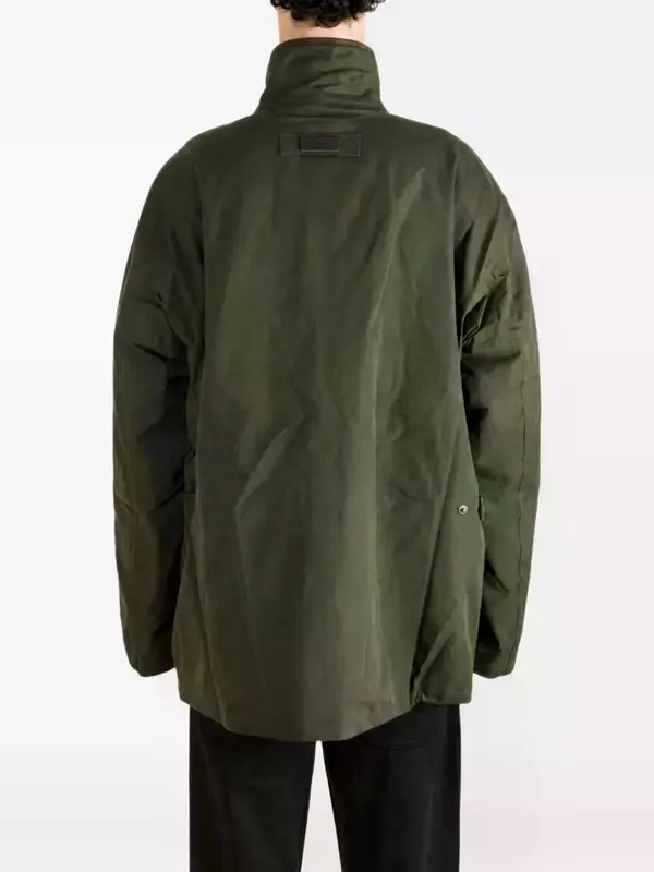 Barbour Bromfield High-neck Press-stud Jacket