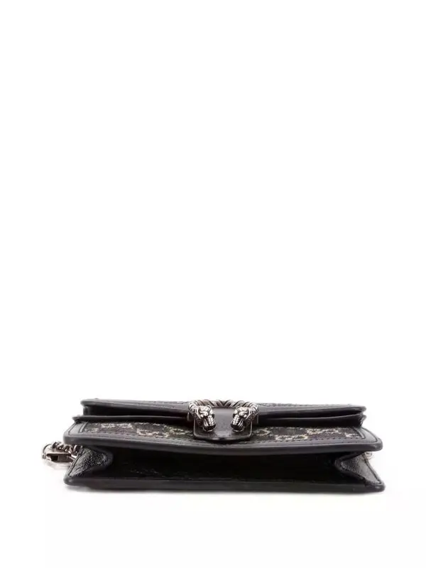 Gucci Dionysus Bag Gg Denim Super Mini Crossbody Bag