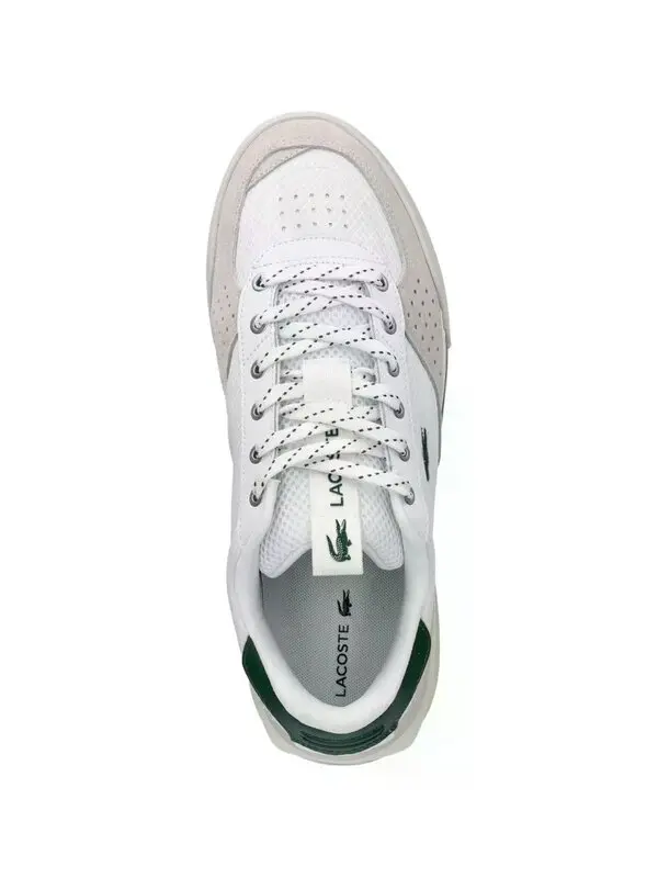 Lacoste Slam Break Logo-patch Panelled Sneakers - White