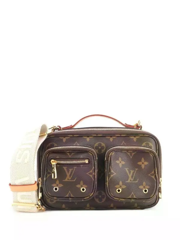 LOUIS VUITTON Monogram Canvas Utility Crossbody Bag - Brown