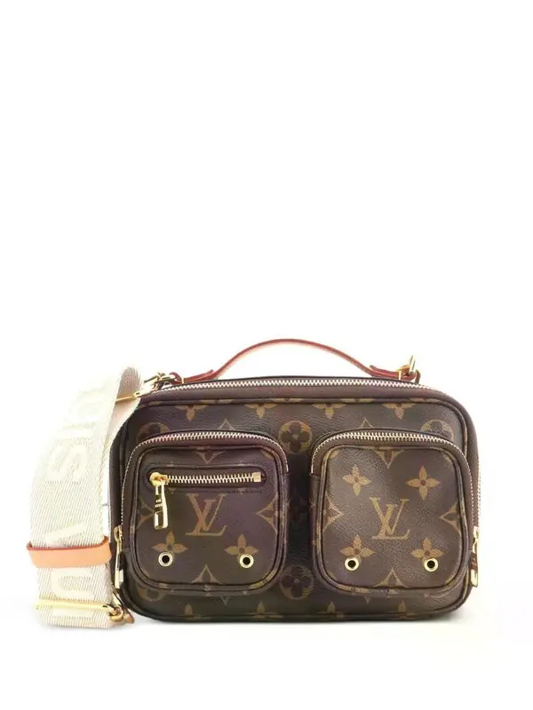 LOUIS VUITTON Monogram Canvas Utility Crossbody Bag - Brown