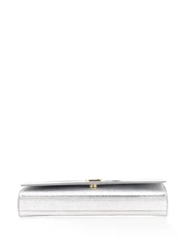Saint Laurent Classic Monogram Calfskin Long Clutch Bag