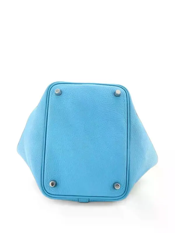 Hermès Picotin Lock Clemence Pm Tote Bag - Blue