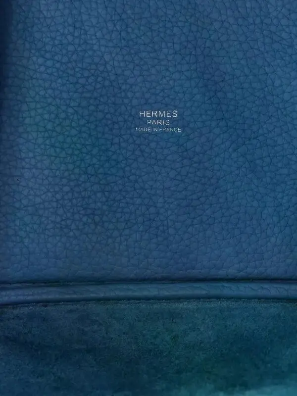 Hermès Picotin Lock Clemence Pm Tote Bag - Blue