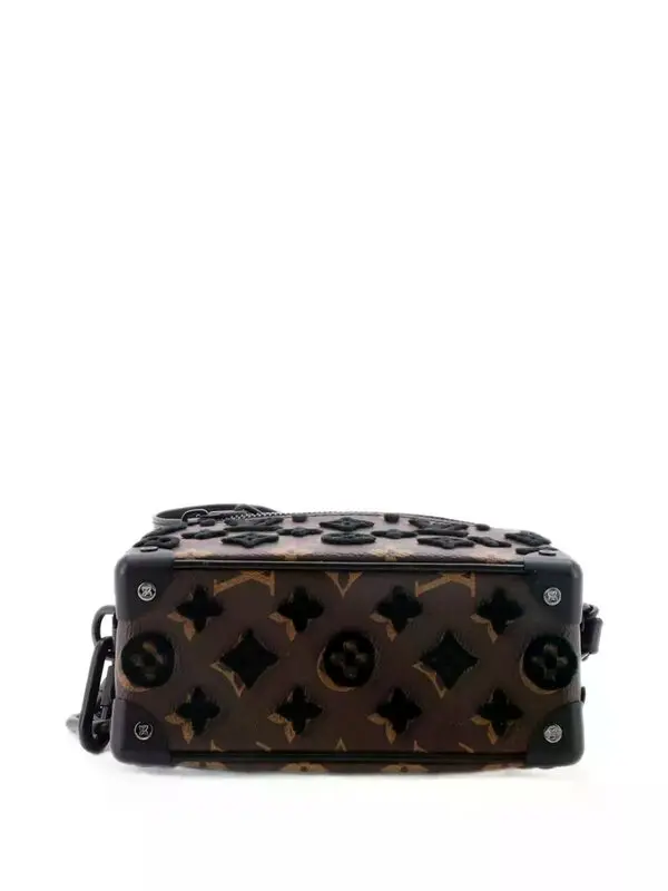 LOUIS VUITTON Soft Trunk Bag Monogram Tuffetage Canvas Mini Crossbody Bag - Brown