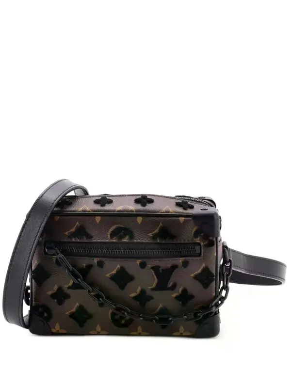 LOUIS VUITTON Soft Trunk Bag Monogram Tuffetage Canvas Mini Crossbody Bag - Brown