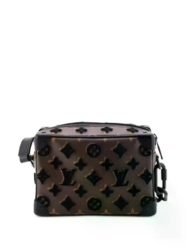 LOUIS VUITTON Soft Trunk Bag Monogram Tuffetage Canvas Mini Crossbody Bag - Brown