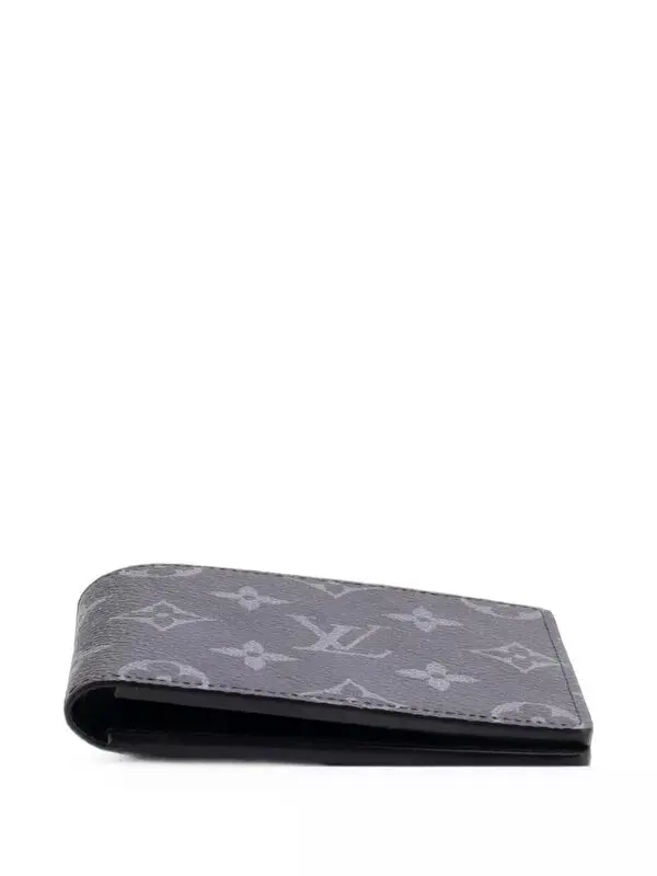 LOUIS VUITTON Slender Wallet Monogram Eclipse Canvas Small Wallets