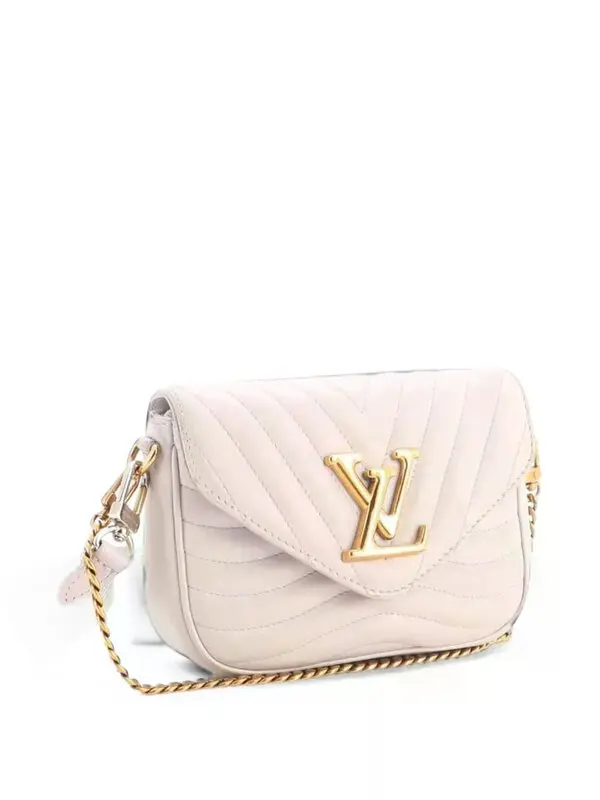 LOUIS VUITTON New Wave Multi Pochette Quilted Leather Crossbody Bag