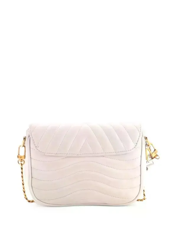 LOUIS VUITTON New Wave Multi Pochette Quilted Leather Crossbody Bag - Neutrals