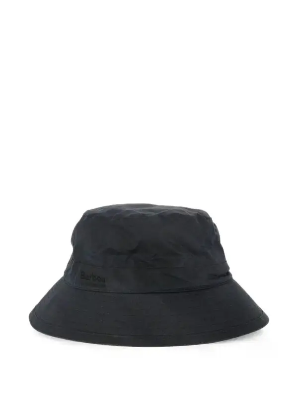 Barbour Cotton Bucket Hat - Black