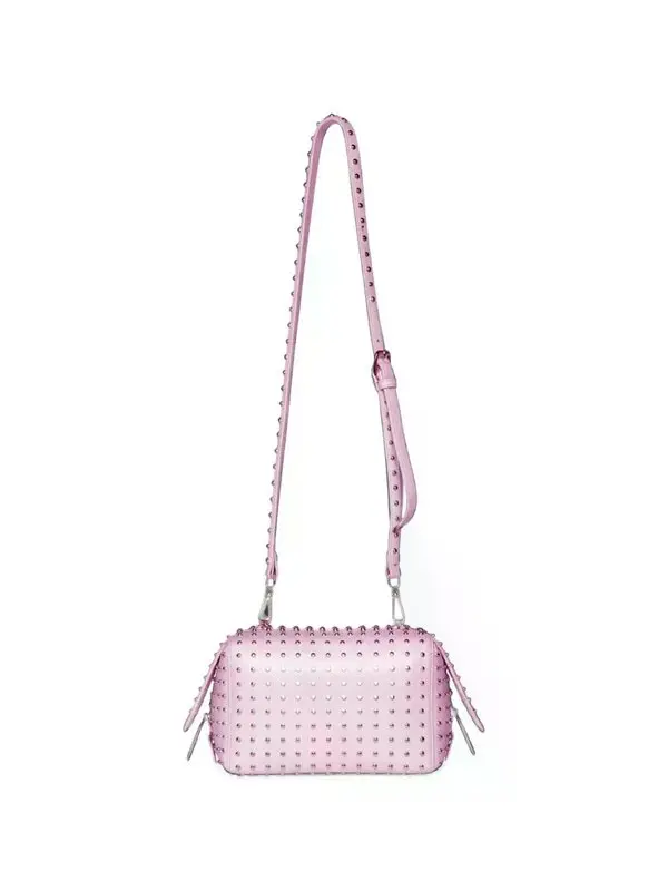 John Richmond Stud-embellished Crossbody Bag - Pink