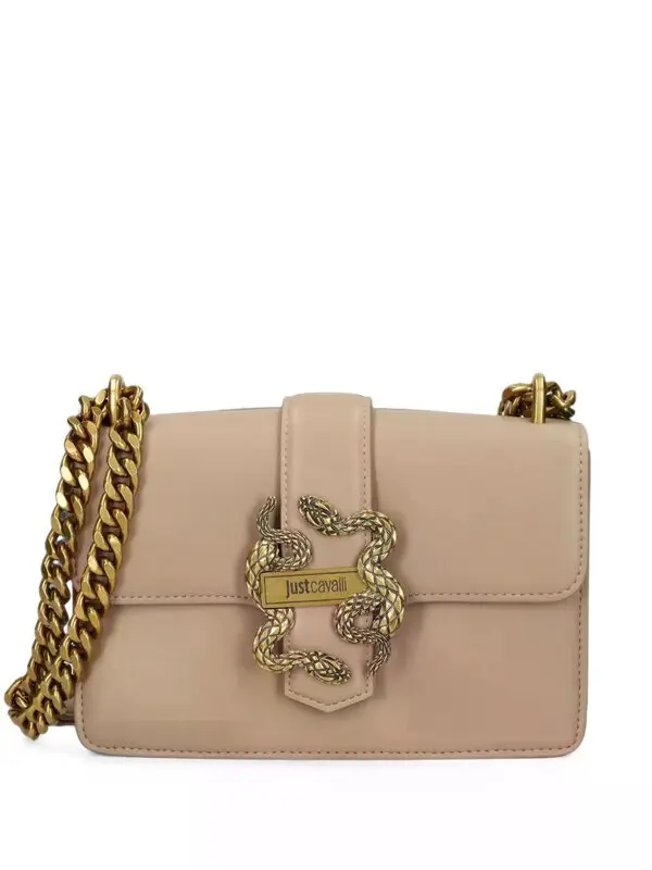 Just Cavalli Snake-plaque Shoulder Bag