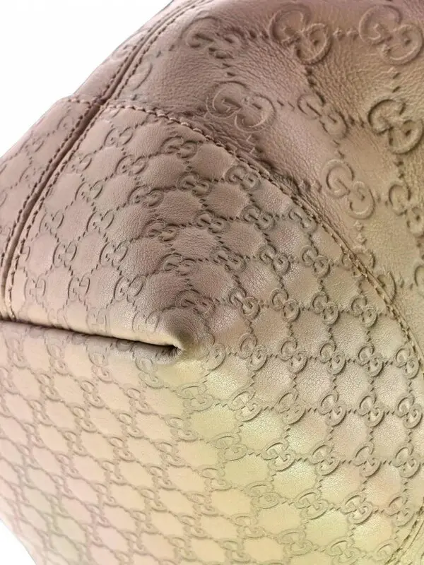 Gucci Bree Convertible Top Handle Bag Guccissima Leather Medium Tote Bag