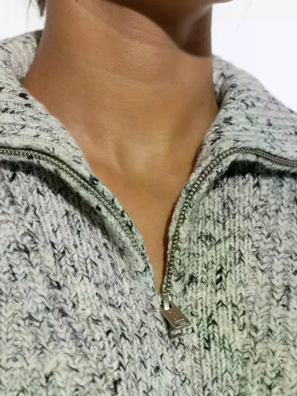 MARANT ETOILE Anita Quarter-zip Sweater