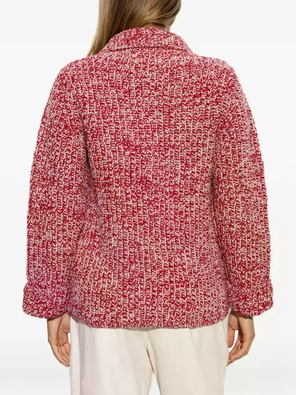 MARANT ETOILE Toggle-fastening Chunky-knit Cardigan