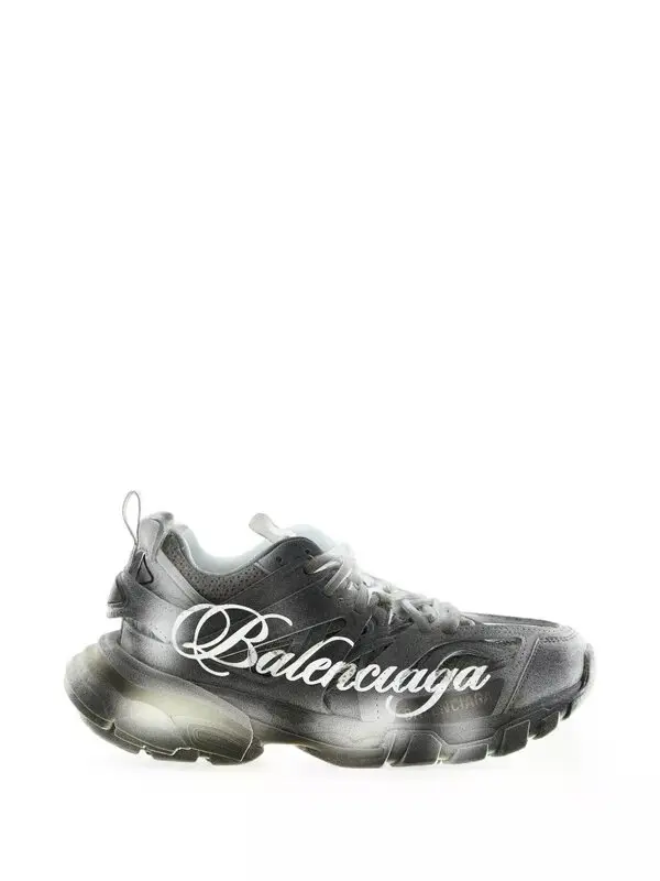 Balenciaga Track Stencil Logo Sneakers