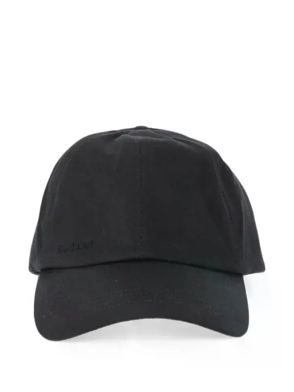 Barbour Waxed-cotton Cap - Black