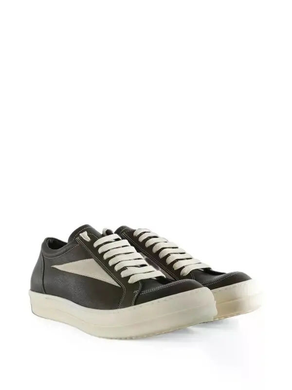 Rick Owens Vintage Leather Sneakers - Black