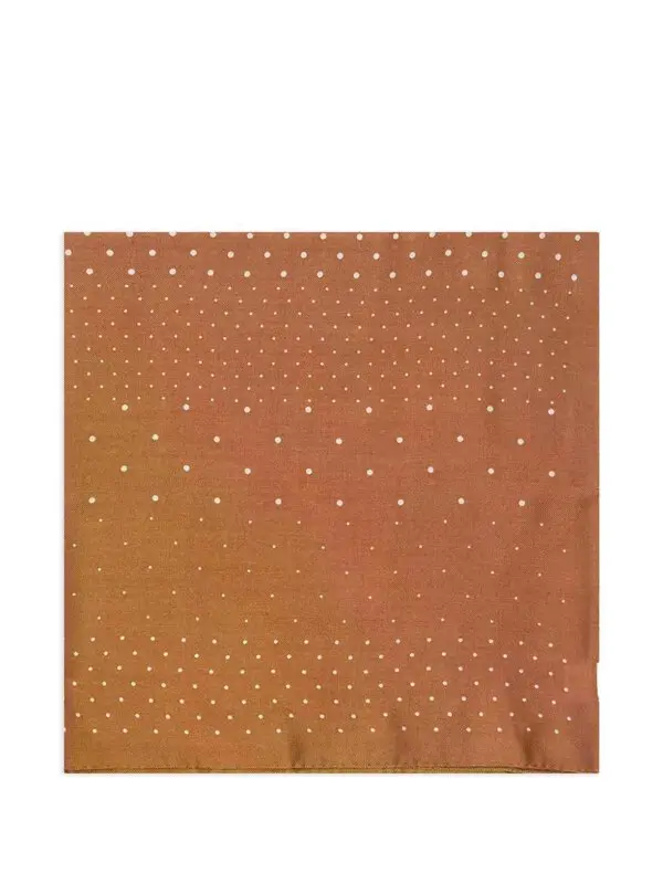 Destin Judy Polka-dot Wool Scarf - Neutrals