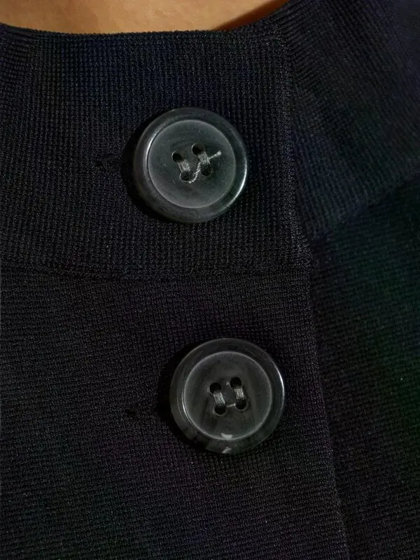 Emporio Armani Darted Button-front Cardigan