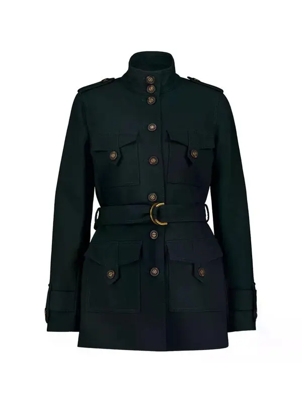 Zimmermann Valiant Belted Utility Jacket - Green