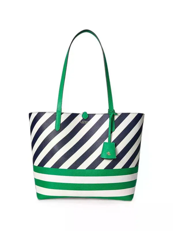 Ralph Lauren Large Reversible Striped-print Tote Bag