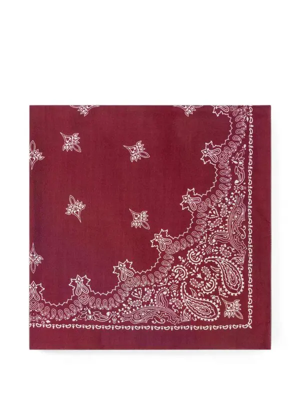 Destin Judy Bandana-print Scarf - Red