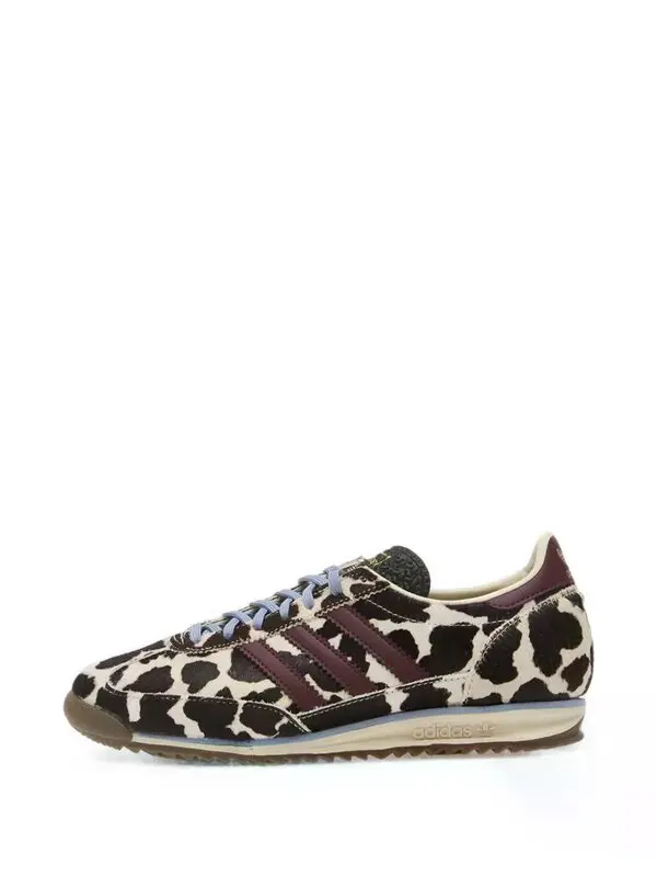 Adidas Sl 72 Og Cow-print Sneakers - White