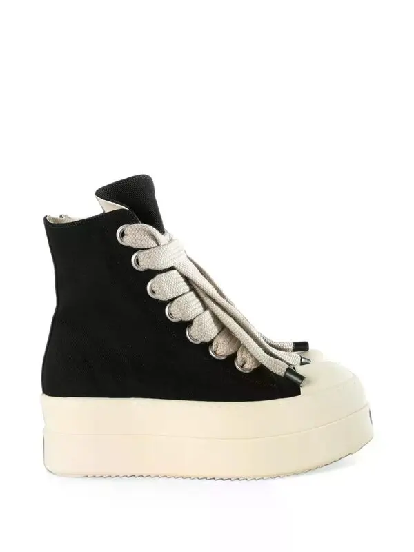 Rick Owens Jumbolace High-top Sneakers - Black