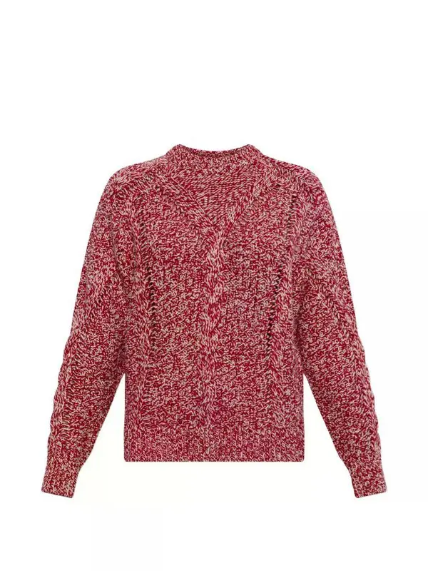 MARANT ETOILE Karol Cable-knit Sweater