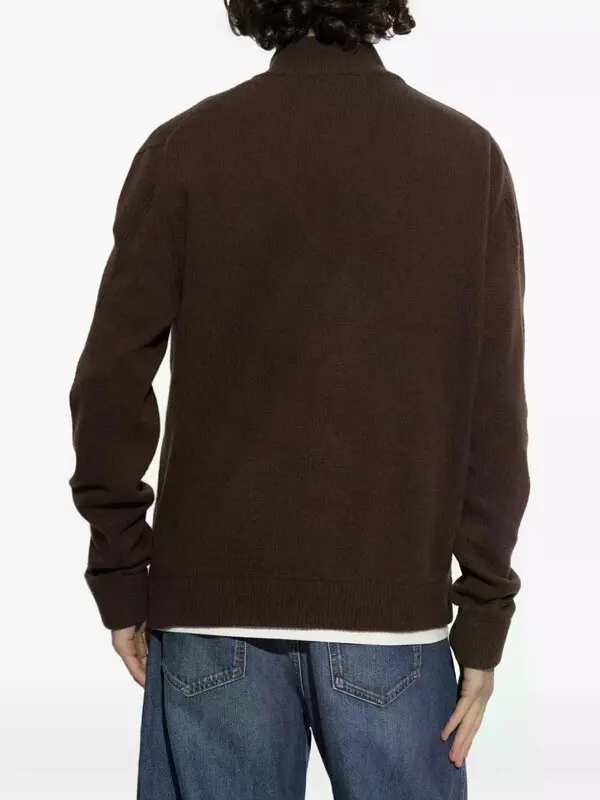 Givenchy Logo-embroidered Zip-up Cardigan