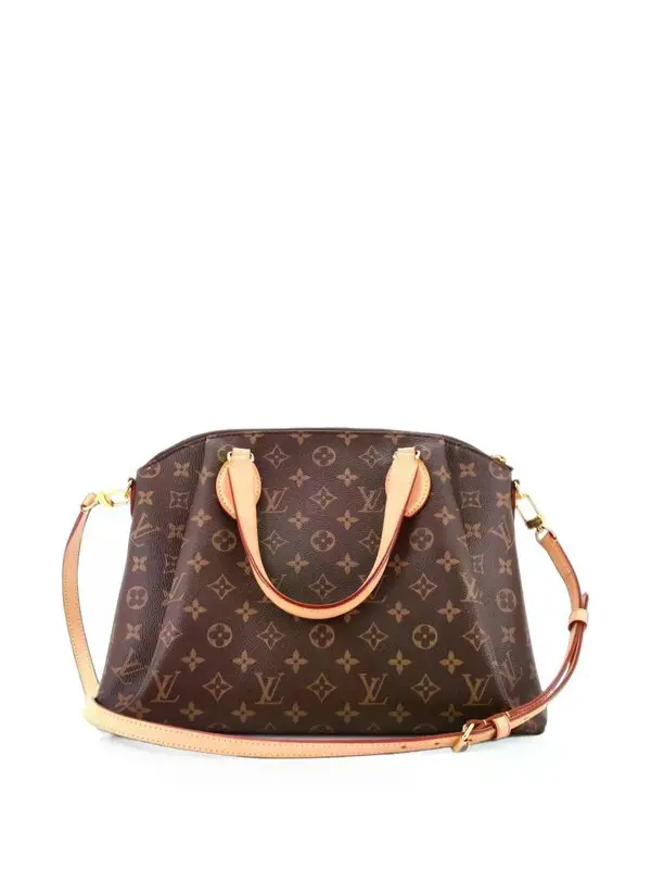 LOUIS VUITTON Rivoli Handbag Monogram Canvas Mm Satchel