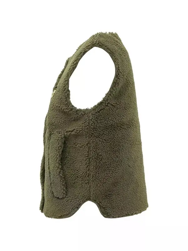 Barbour Bowes Fleece Gilet - Green