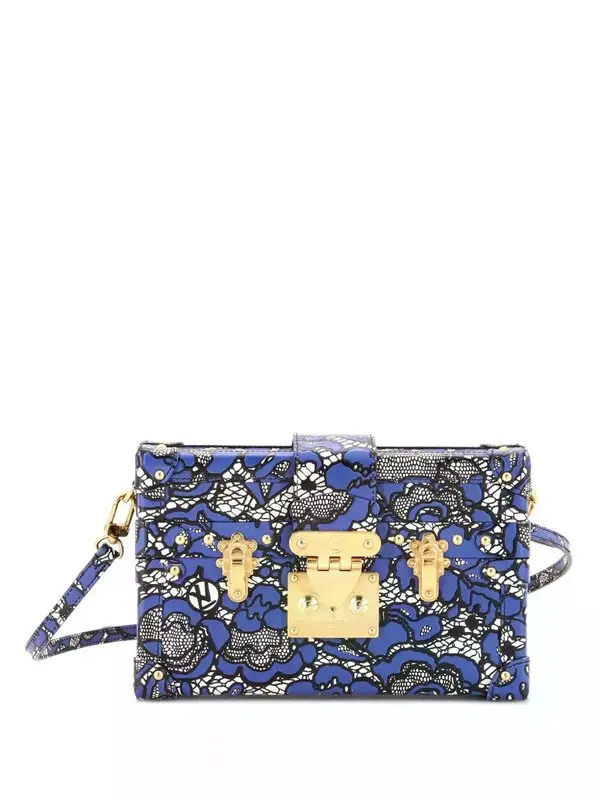LOUIS VUITTON Petite Malle Handbag - Blue