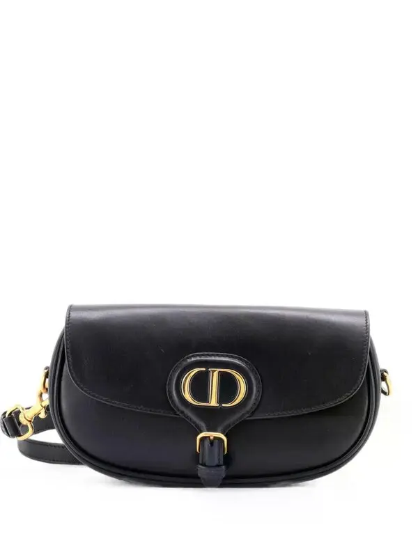 Dior Bobby Flap East West Crossbody Bag - Black
