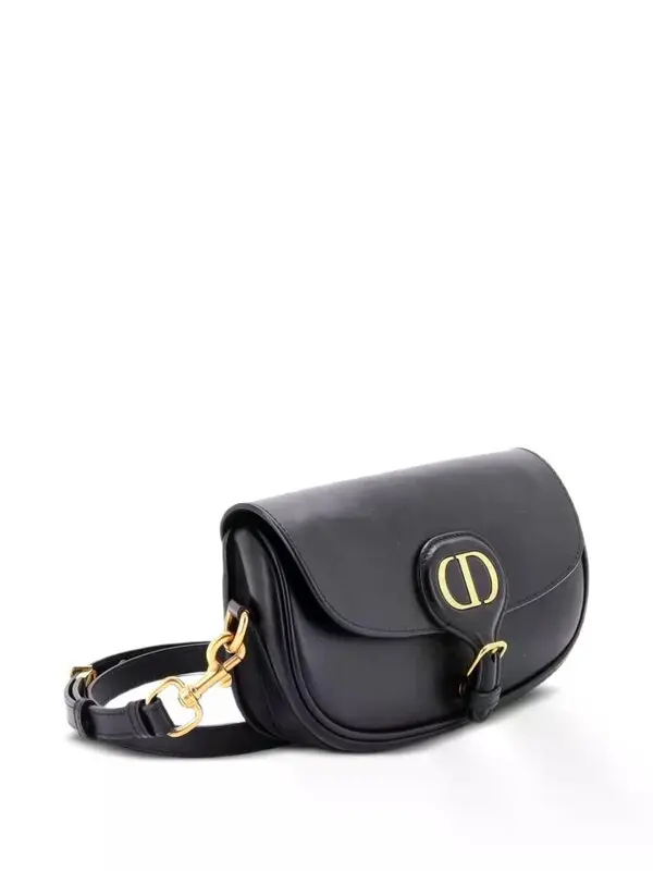 Dior Bobby Flap East West Crossbody Bag - Black